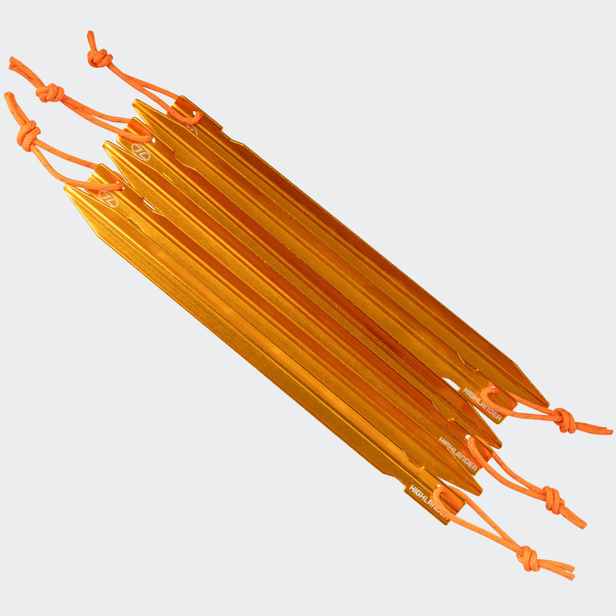 ARROW ALUMINIUM PEGS 18CM / 7INCH - 6 PACK– Highlander Forces