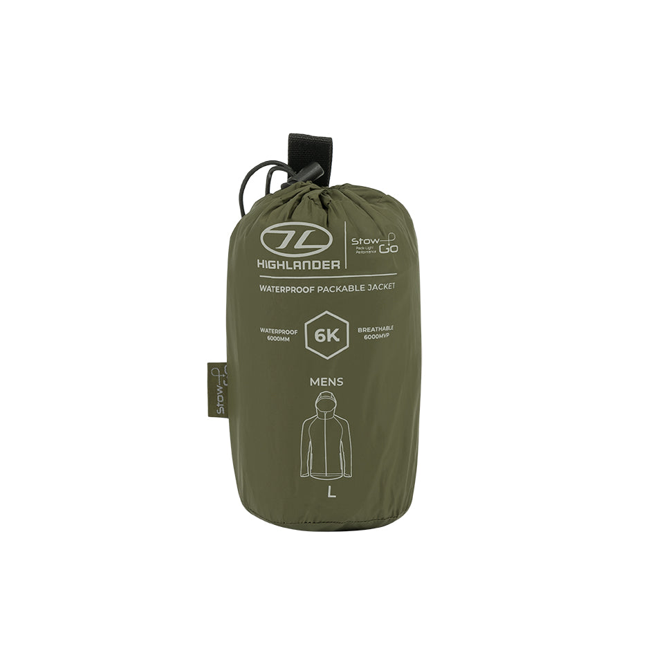 Stow & Go Pack Away Waterproof Jacket | Highlander Outdoor– Highlander ...